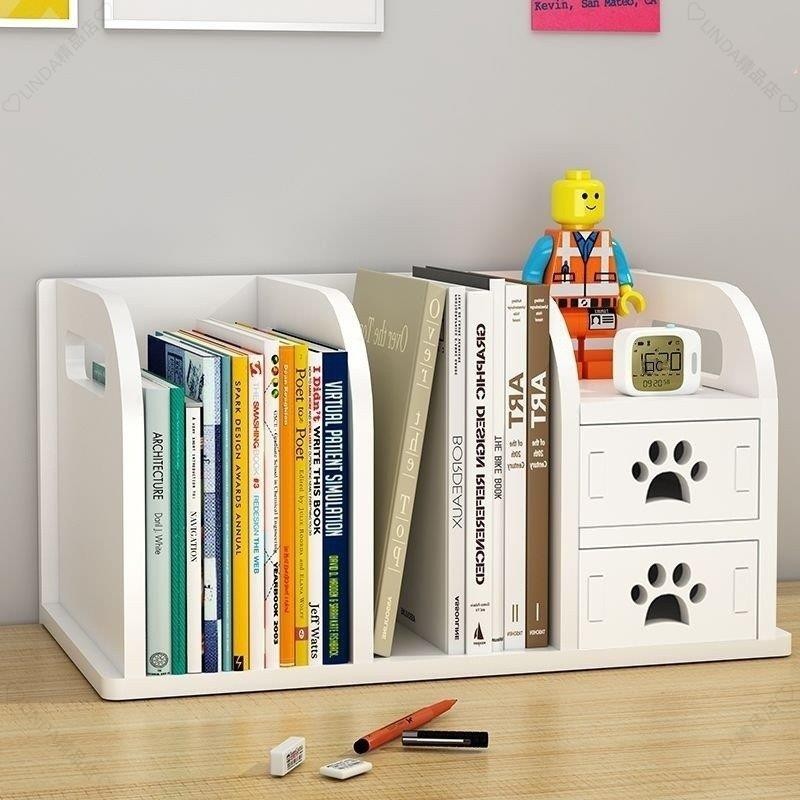 文件收納架 文件架 書架 桌上書架 收納書架 書擋桌麵書架簡易學生收納盒辦公室多層收納架書櫃宿捨卡通置物架7vh_b2 | 蝦皮購物
