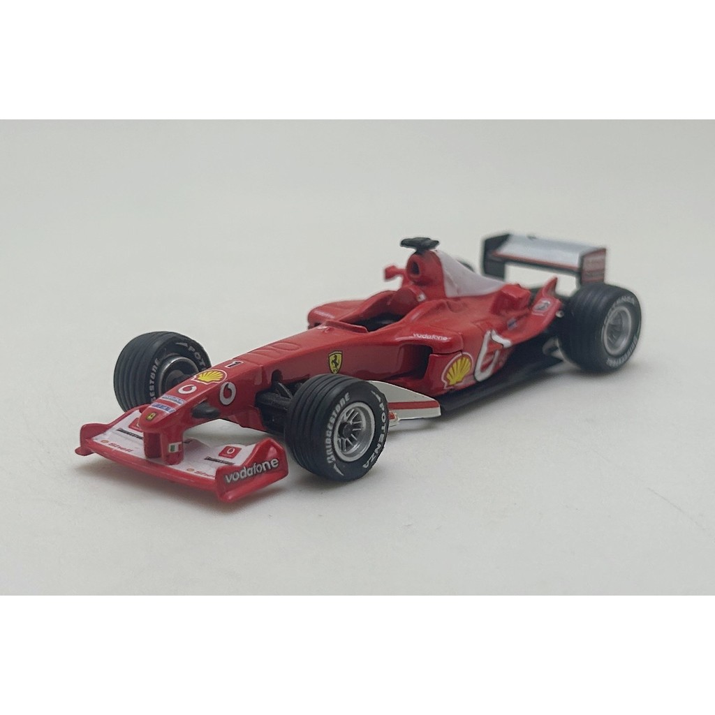 【現貨】京商1/64法拉利F2003一級方程式F1賽車車模Dydo舒馬赫 已組裝 無卡無盒 散車無包裝 成色如圖所示 售 | 蝦皮購物