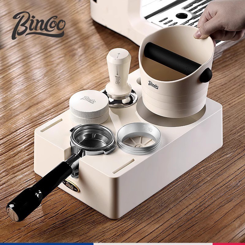 [現貨]Bincoo多功能咖啡壓粉底座51/58mm壓粉錘布粉器套裝意式咖啡器具 | 蝦皮購物
