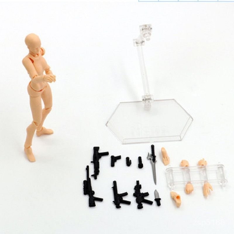 【奈奈生Nanami】【繪畫素描 DIY模型】SHF/2.0素體 關節可動 男女動漫畫人物手辦 人體模型 美術繪畫人偶 | 蝦皮購物