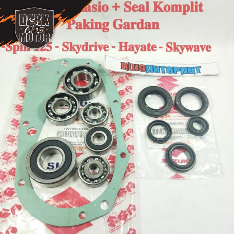 包裝 BERING 軸承 RASIO 密封 SIL 完整的 PAKING 軸旋轉 125 SKYWAVE SKYDRIV | 蝦皮購物