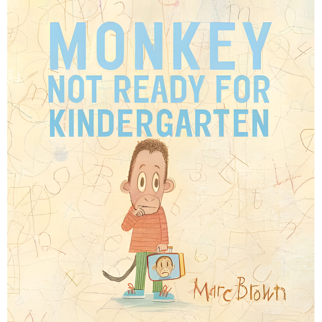 Monkey ─ Not Ready for Kindergarten(精裝)/Marc Tolon Brown【禮筑外文書店】 | 蝦皮購物
