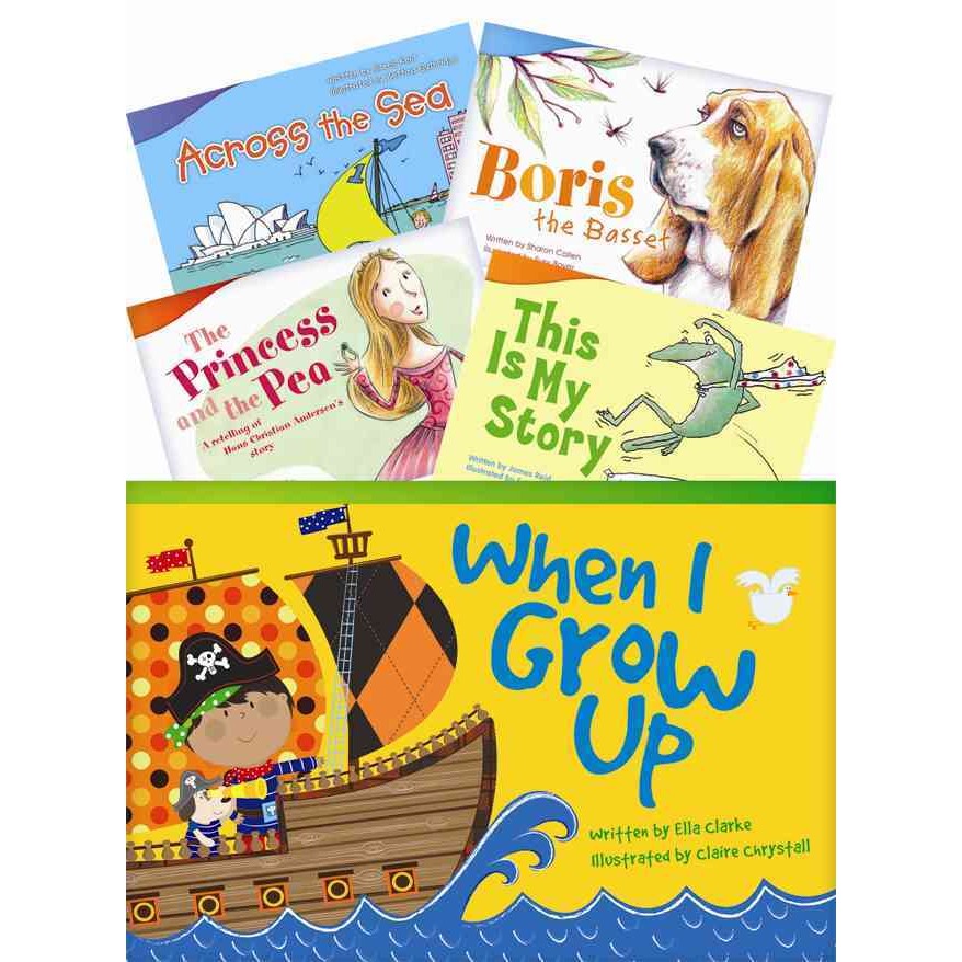 Literary Text Grade 1 Readers Set 1 10-Book Set(盒裝)/Teacher Created ...