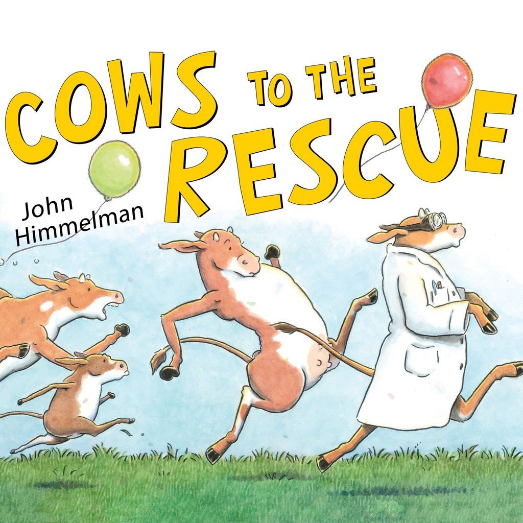 Cows to the Rescue/John Himmelman【禮筑外文書店】 | 蝦皮購物