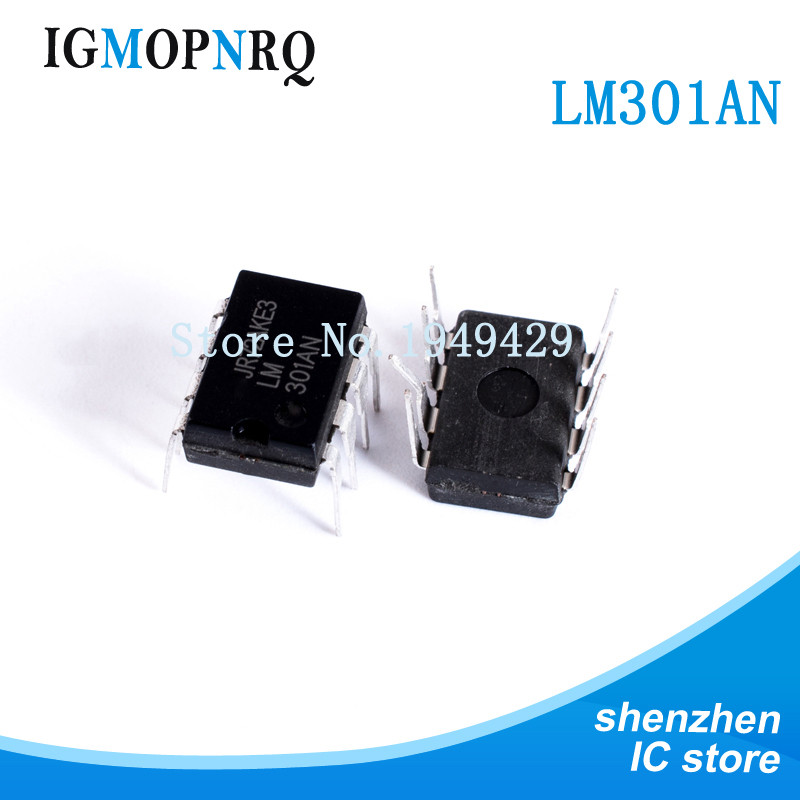 10pcs LM301AN DIP8 LM301 LM301A 運算放大器 OP Amp OP Amp DIP8 全新 | 蝦皮購物