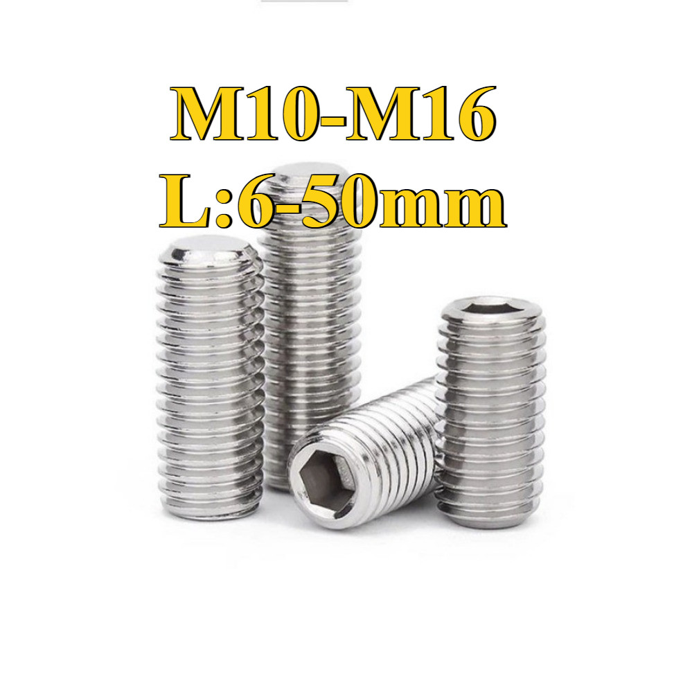 【出貨快】304不鏽鋼(細牙)平端緊定螺釘M10/M12/M14/M16（HJC-RM-TW） | 蝦皮購物
