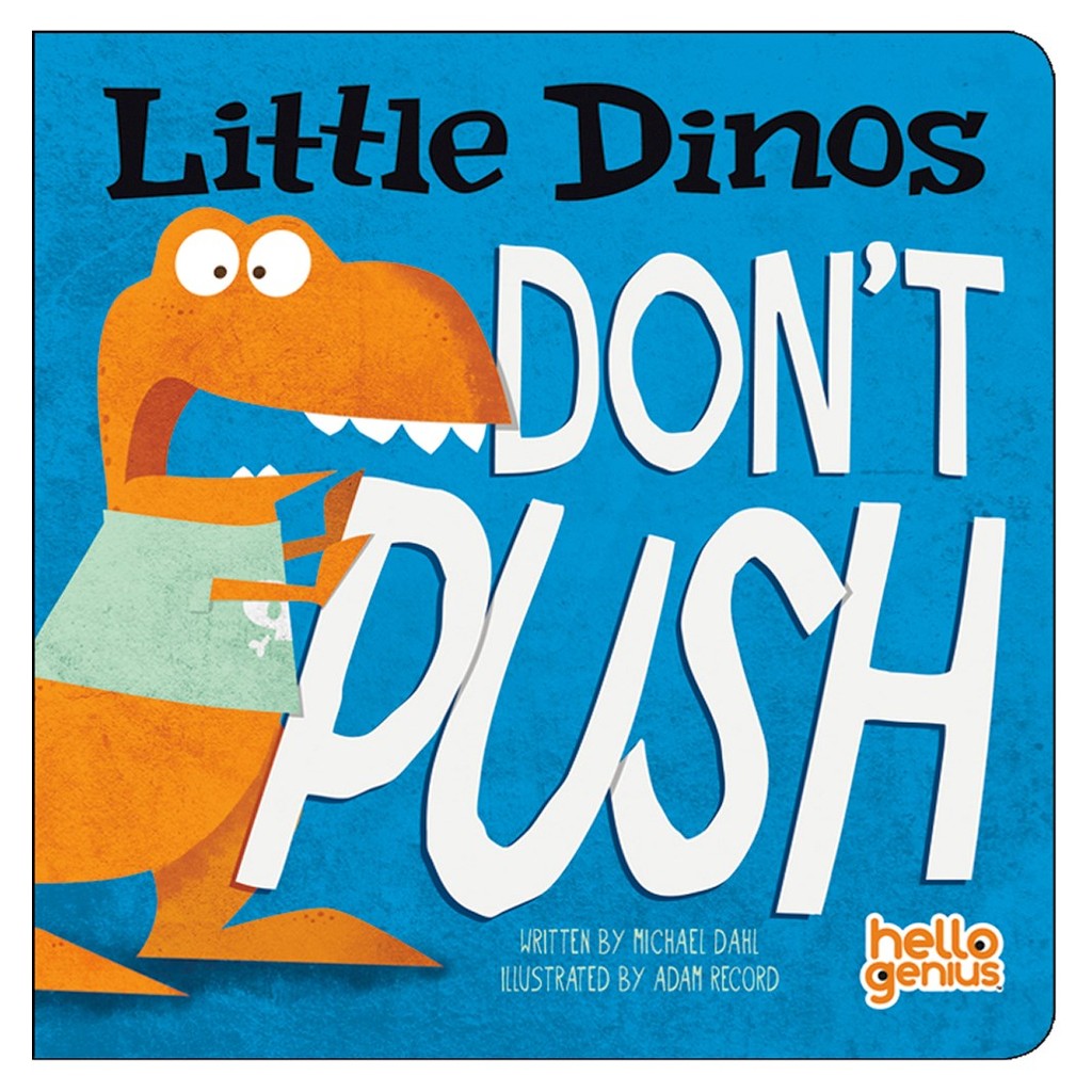 Little Dinos Don't Push (硬頁書)/Michael Dahl Hello Genius 【禮筑外文書店】 | 蝦皮購物