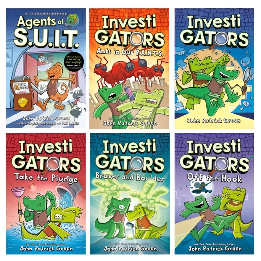 Investigators (Book 1-6)(平裝本)(graphic novel)/John Patrick Green ...