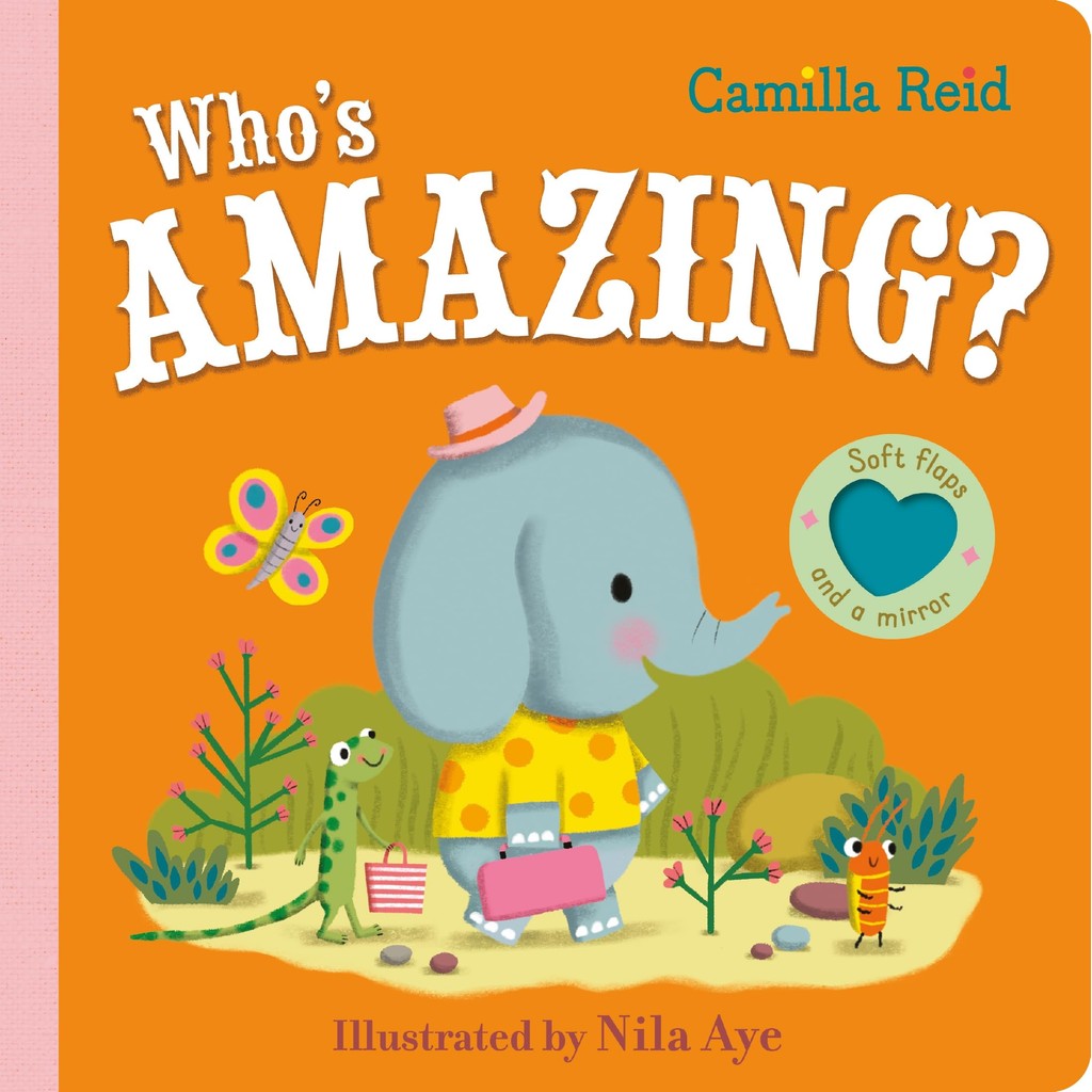 Who's Amazing? : A felt flaps book with a mirror(硬頁書)/Camilla Reid ...