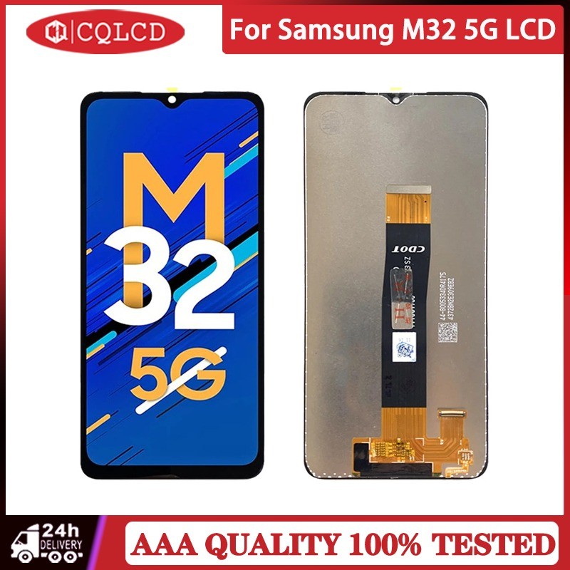 SAMSUNG 適用於三星 Galaxy M32 5G LCD M326B 顯示屏觸摸屏數字化儀組件更換 | 蝦皮購物