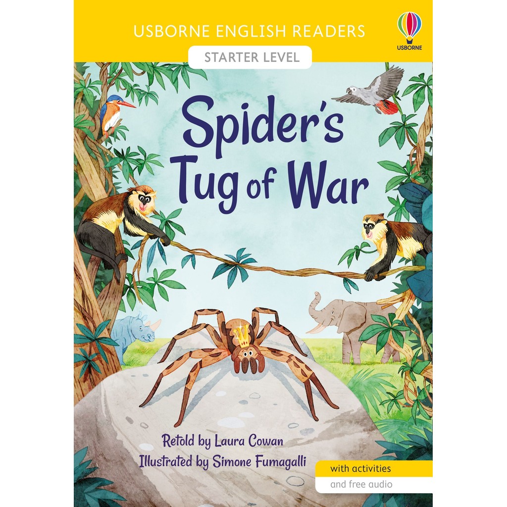 Spider's Tug of War 蜘蛛拔河 (English Readers Starter Level)(有聲書)/Laura ...