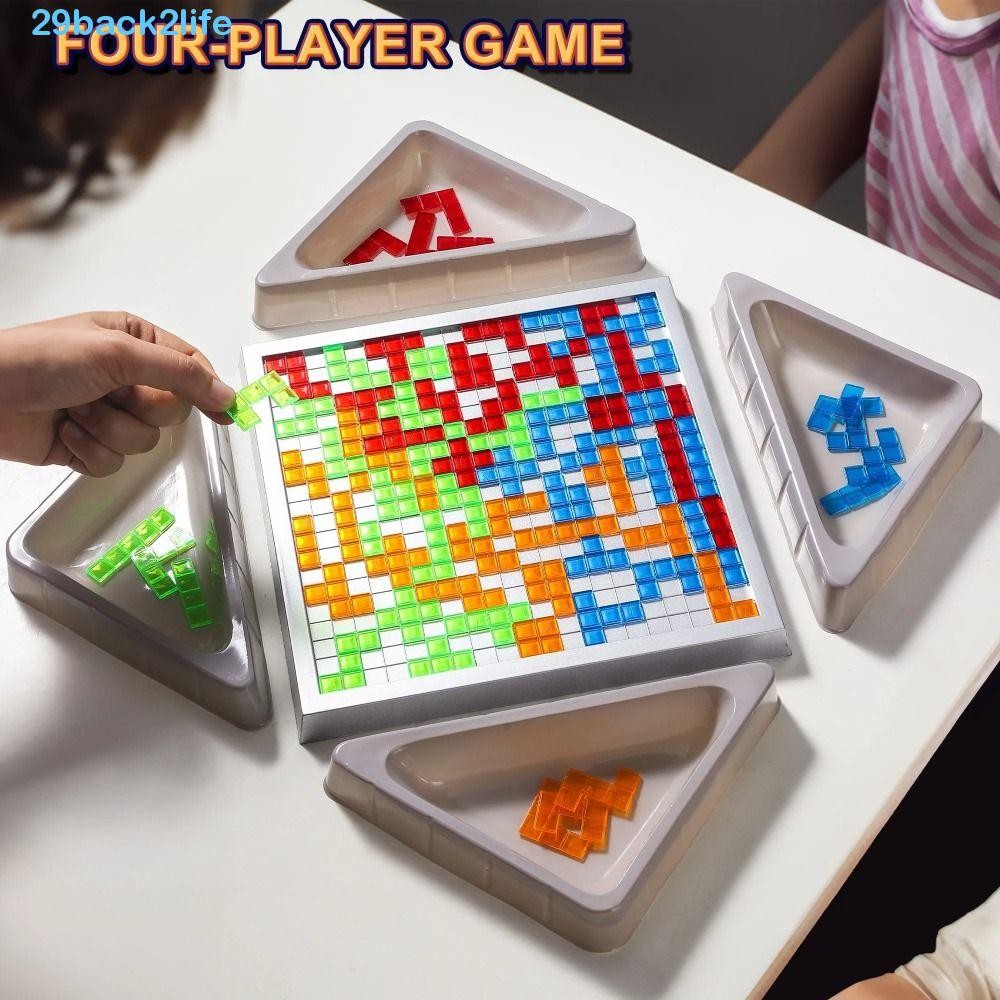 Back2life Jigsaw Russia Puzzle block, Squares Game 4 人策略遊戲 B | 蝦皮購物