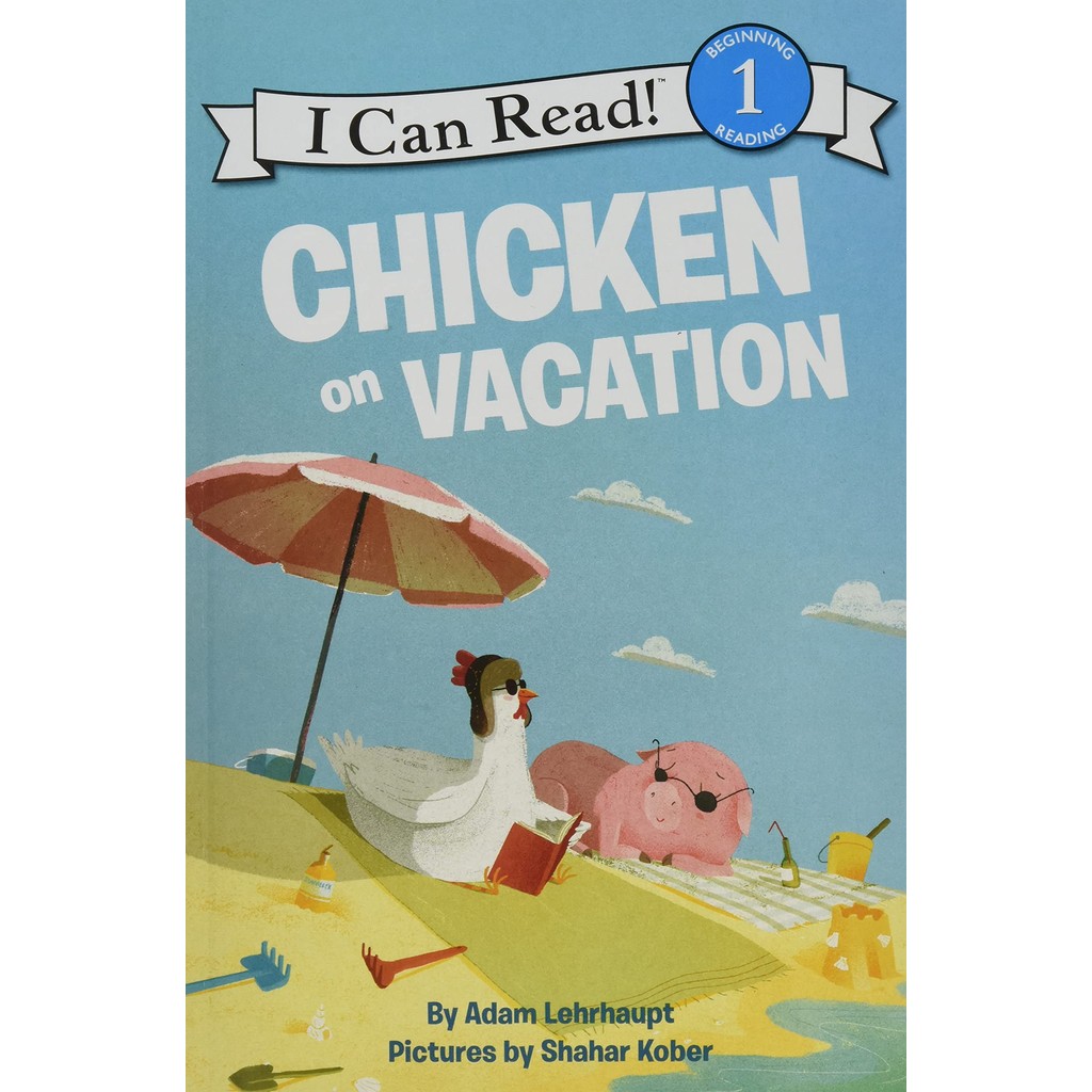 Chicken on Vacation/Adam Lehrhaupt I Can Read Level 1 【禮筑外文書店】 | 蝦皮購物