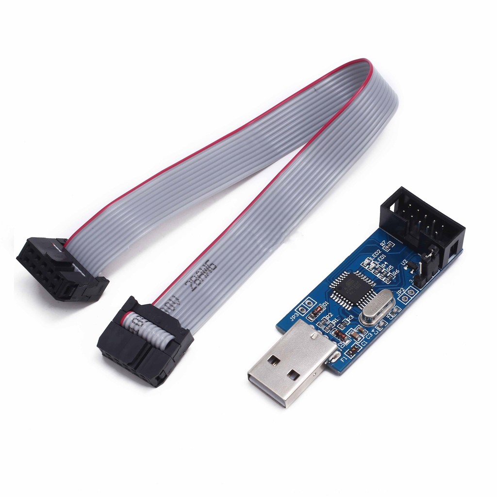 LC-01 51 支持AVR 編程器 ISP下載器 USBASP下載器 | 蝦皮購物