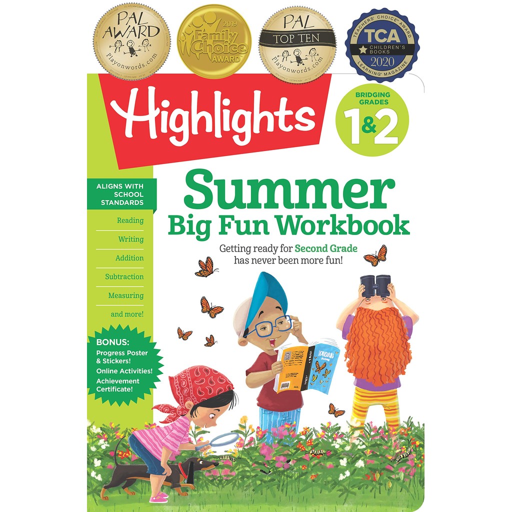 Summer Big Fun Workbook ― Bridging Grades 1 & 2/Highlights Highlights ...