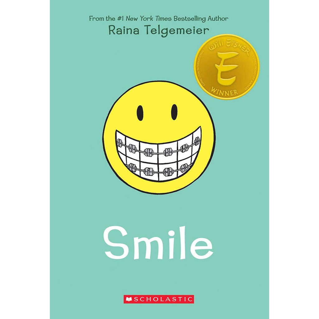 Smile (graphic novel)(平裝本)/Raina Telgemeier《Graphix》【禮筑外文書店】 | 蝦皮購物