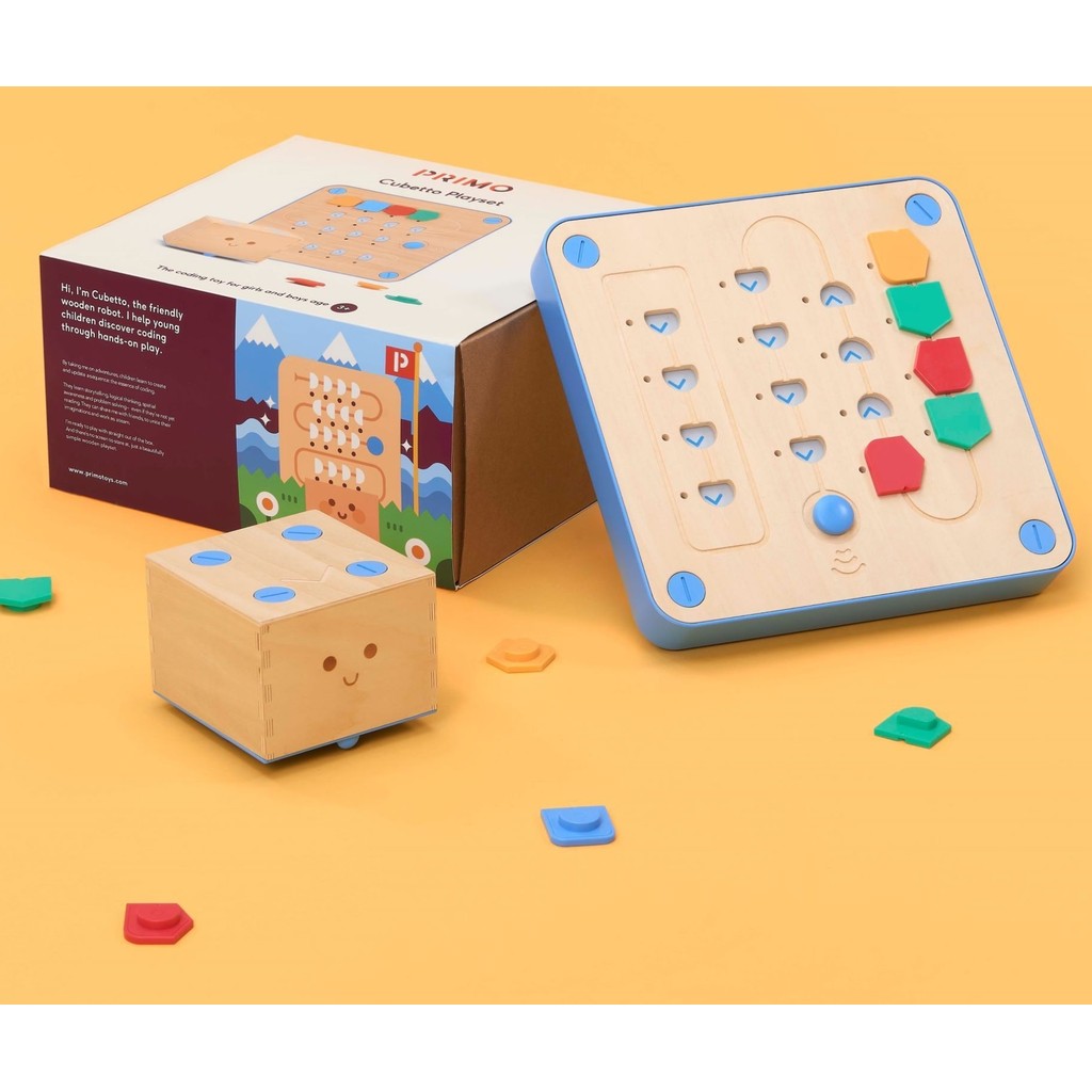 【Primo Toys】Cubetto Playset Coding Toy 立方體編碼教具(盒裝)/《PRIMO》【禮筑外文書店】 | 蝦皮購物