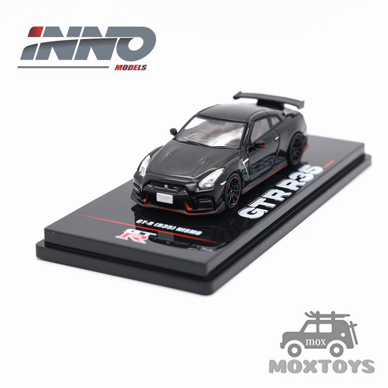 INNO 1:64 GT-R (R35) NISMO 黑色壓鑄模型車 | 蝦皮購物