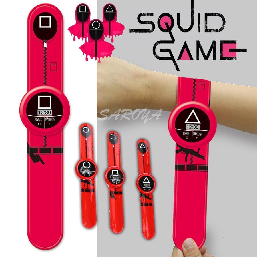 Squid Game 2 Slap Snap Wrap 腕帶手環魷魚游戲電視節目外設 condekph | 蝦皮購物