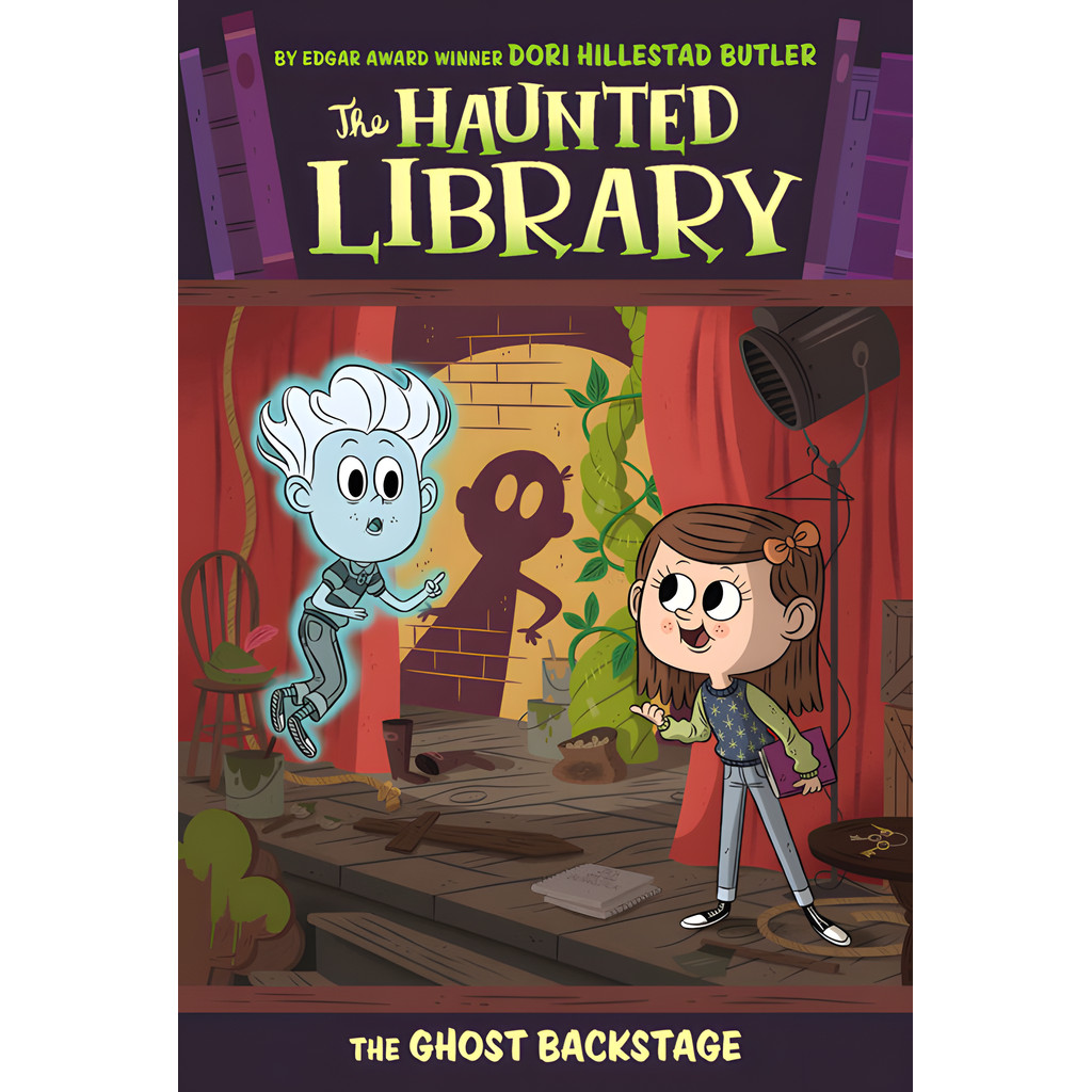 The Ghost Backstage (Haunted Library #3)/Dori Hillestad Butler The ...