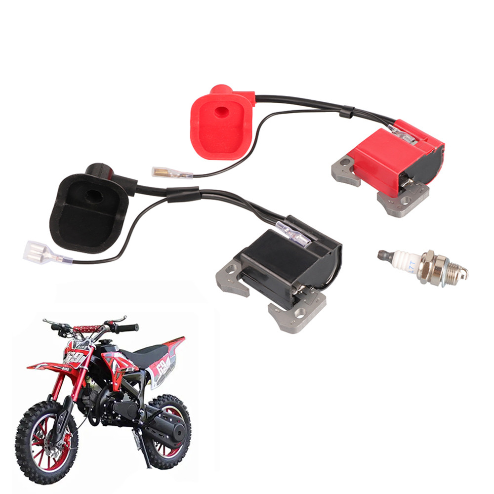 點火線圈帶 L7T 火花塞套件 For2 Stroke 33cc 43cc 47cc 49cc 50cc 迷你 Moto | 蝦皮購物