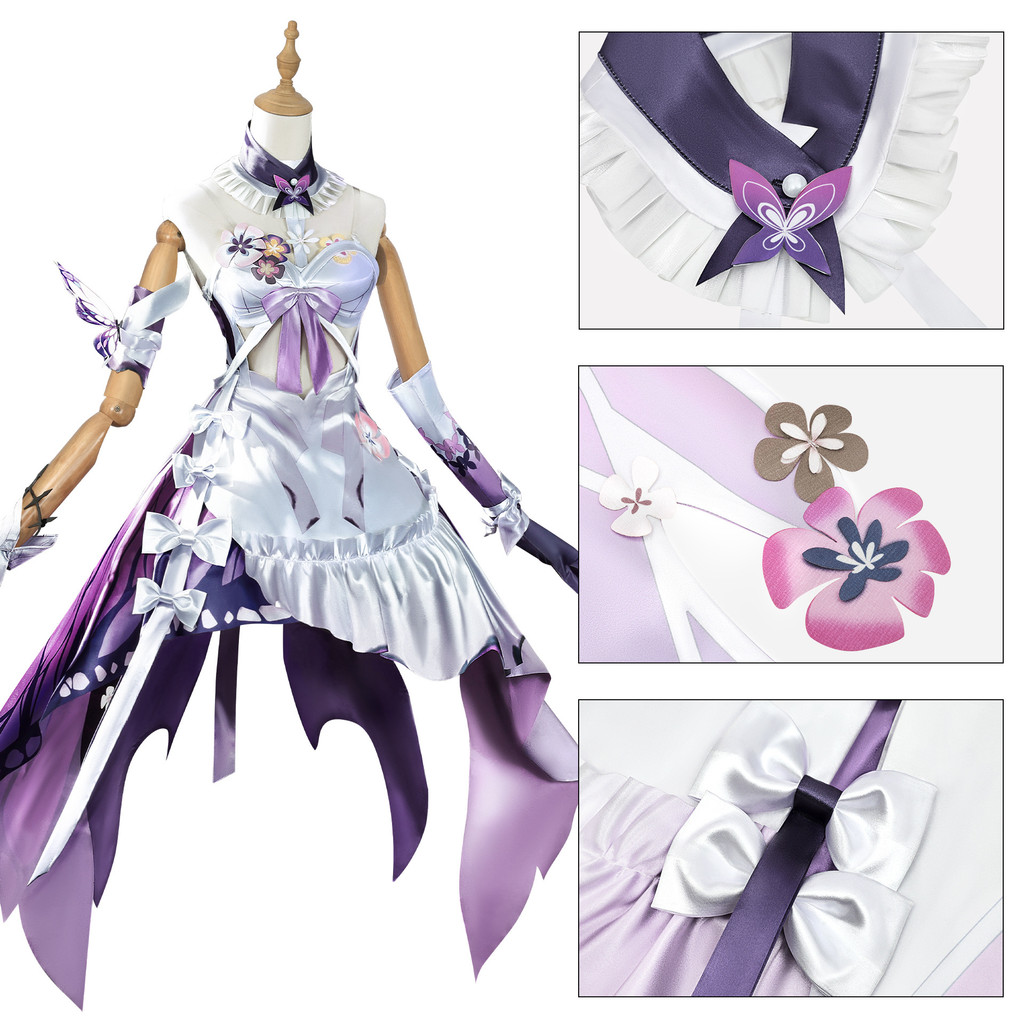 Castorice Cosplay 動漫遊戲 Honkai:星軌服裝假髮 | 蝦皮購物