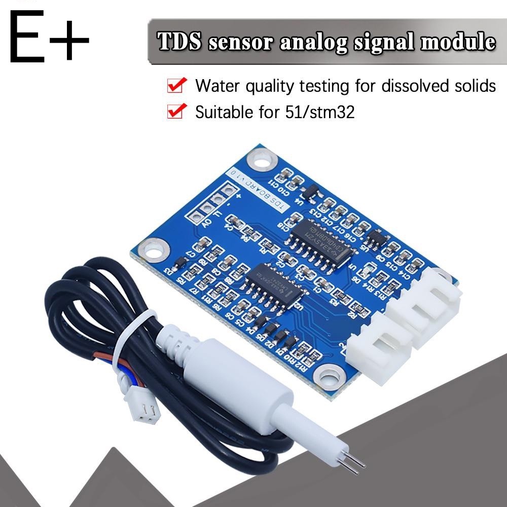 Tds 傳感器模塊溶解固體模擬信號可溶性固體水質檢測 DS18B20 Arduino 51/STM32 溫度 | 蝦皮購物