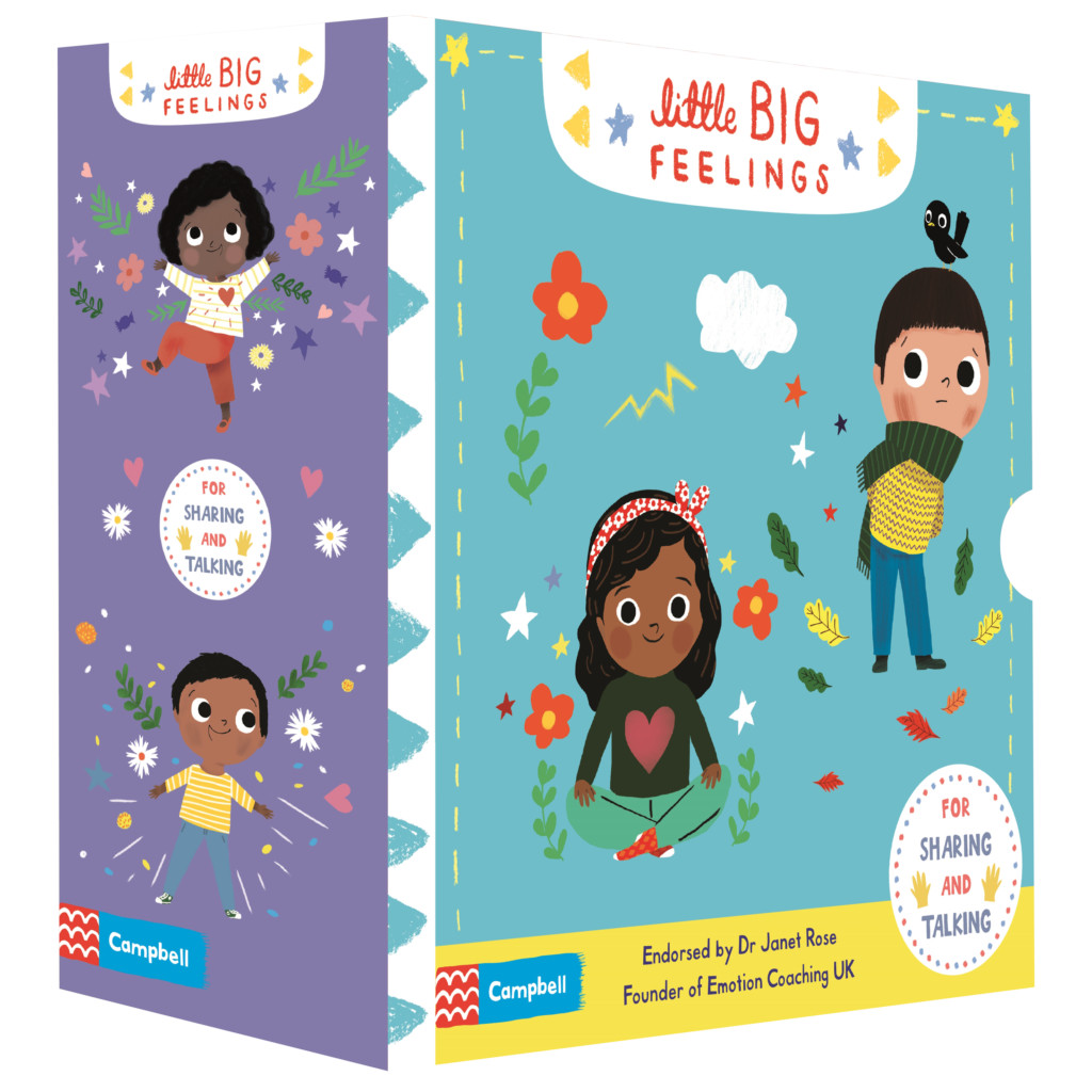 Little Big Feelings: My First Emotions 幼兒情緒管理硬頁操作書(盒裝共6本)(附音檔QRcode)(有聲 ...