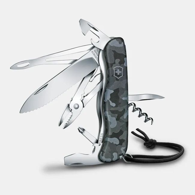 Victorinox 維氏 / Skipper 18用瑞士刀 / 海軍迷彩系列 - 0.8593.W942 | 蝦皮購物