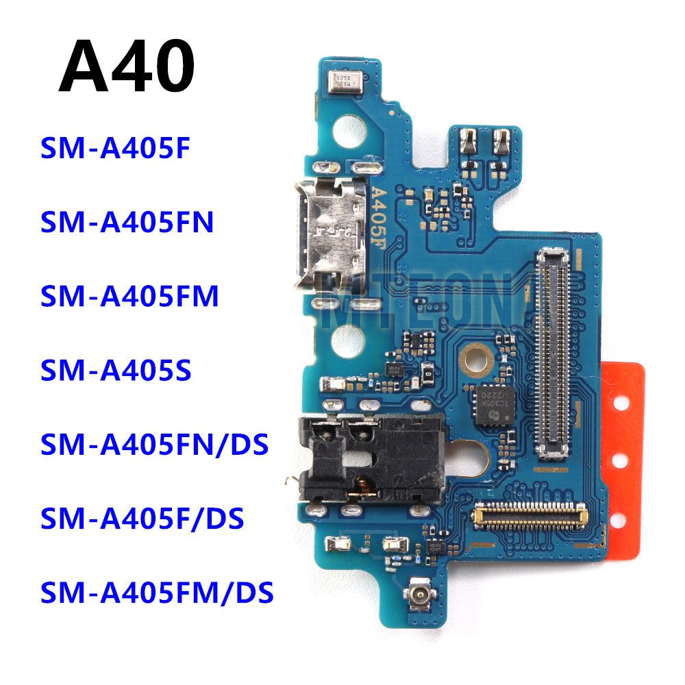SAMSUNG 適用於三星 Galaxy A40 A405 SM-A405F USB Type-C 端口插孔底座連接器充 | 蝦皮購物