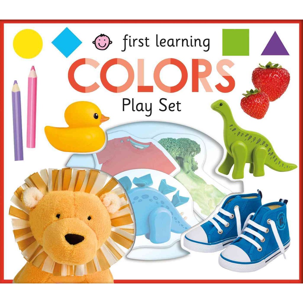 First Learning Colors Play Set (盒裝)(硬頁書)/Roger Priddy First Learning ...