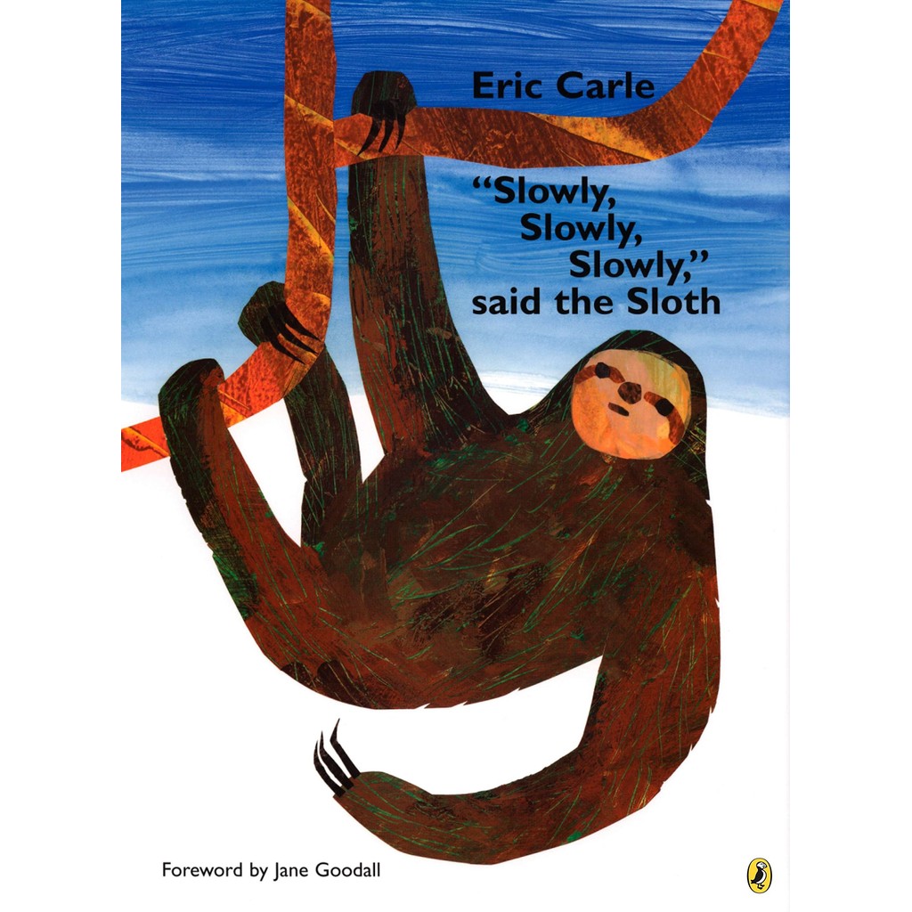 "Slowly, Slowly, Slowly," said the Sloth/Eric Carle【禮筑外文書店】 | 蝦皮購物