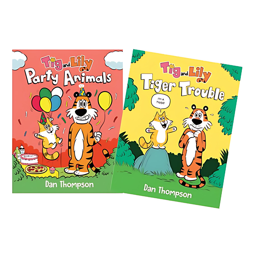TIG and Lily Book 1-3 (共3本) (Graphic Novel)(精裝)/Dan Thompson【禮筑外文書店】 | 蝦皮購物