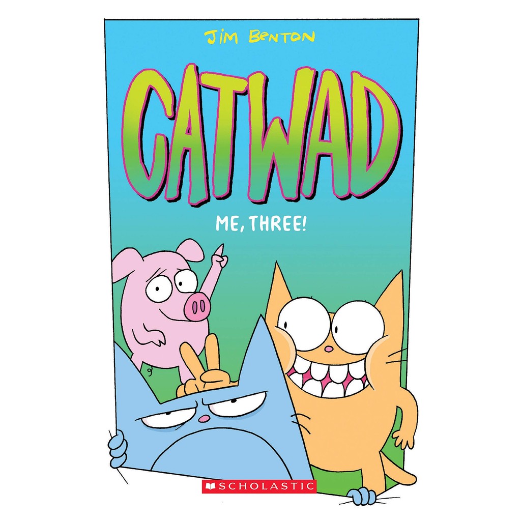 Catwad #3: Me, Three! (Graphic Novel)/Jim Benton《Graphix》【禮筑外文書店】 | 蝦皮購物