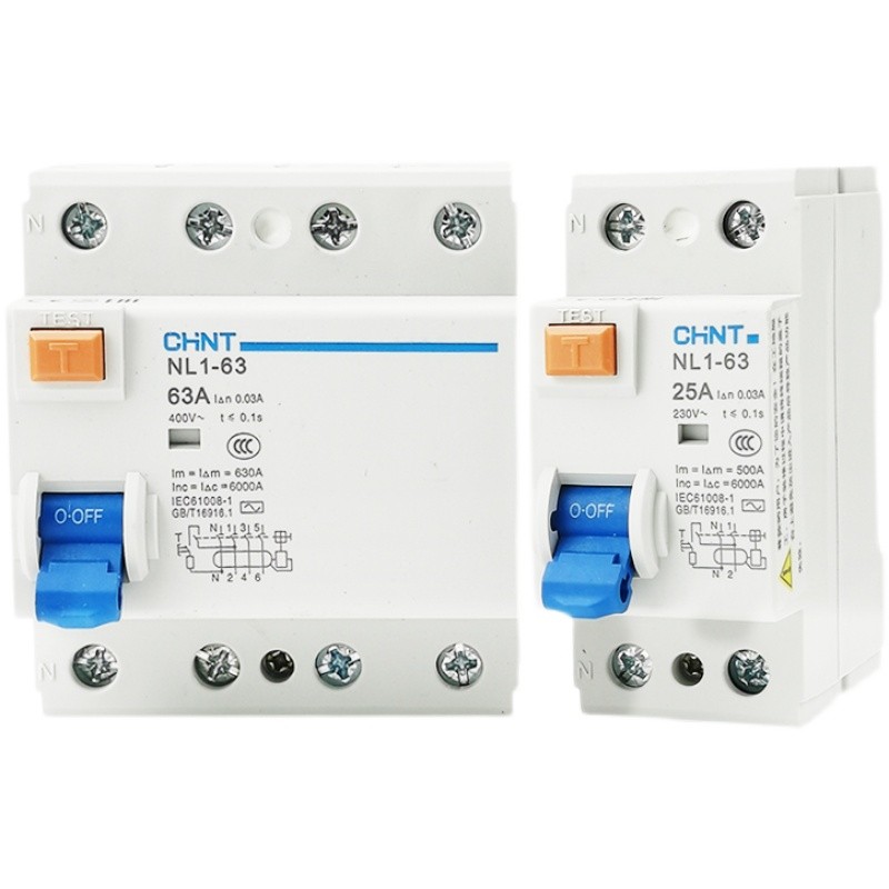 正泰NL1-63 1P+N 2P 3P+N 4P 63A 40A 25A 30MA RCCB 50HZ/熱磁漏電剩餘電流 | 蝦皮購物