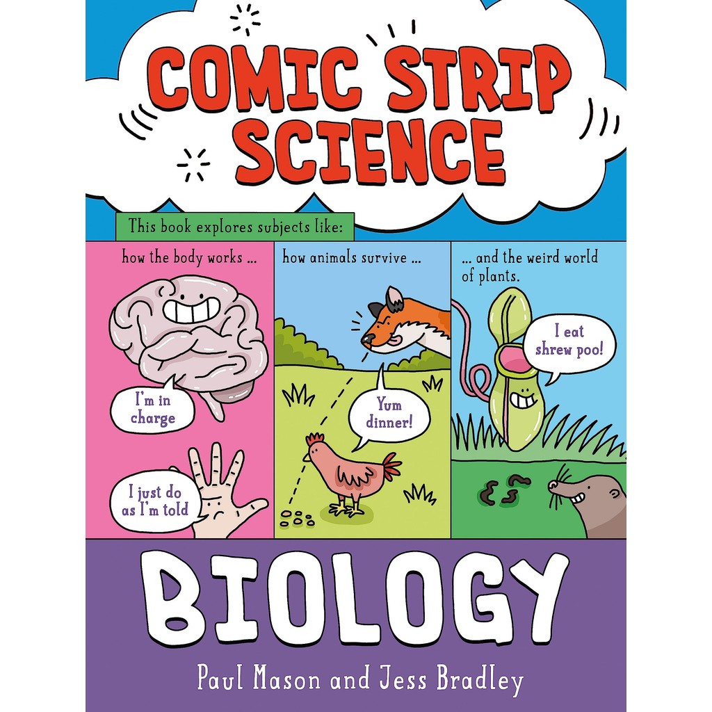 Comic Strip Science: Biology/Paul Mason【禮筑外文書店】 | 蝦皮購物