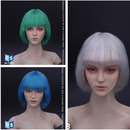 【高檔】DS TOYS 1/6 cosplay女頭雕 D-011 D-012 D-013 共三款 髮色 現貨 | 蝦皮購物