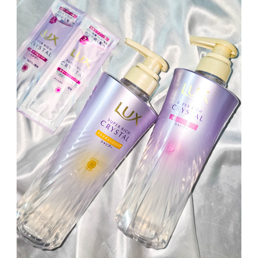 台灣公司貨開發票 新品 LUX 麗仕 極輕光護膜洗髮精450g 蓬鬆修護/護色聚光 極輕光洗髮精 | 蝦皮購物