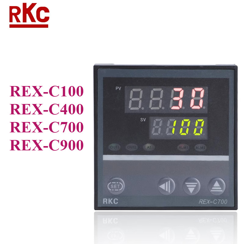 RKC溫控儀REX-C100-C400-C700-C900 FK02-M*AN V*EN繼電器輸出固態C100 K | 蝦皮購物