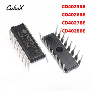 1-5PCS CD4025BE CD4026BE CD4027BE CD4028BE DIP-16 十進制解碼IC芯片 | 蝦皮購物