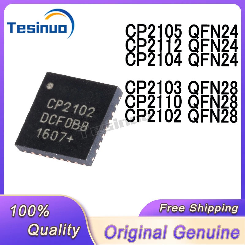 1-5PCS CP2102 CP2110 CP2103 QFN28 CP2112 CP2104 CP2105 QFN24 | 蝦皮購物