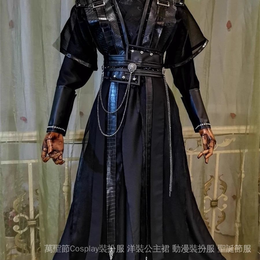 熱賣 漢服套裝 墨燃cos服 古著黑色套裝 蕭策長庚顧昀週暉勁裝黑水賀玄cosplay古風套裝 男士套裝 XULL | 蝦皮購物