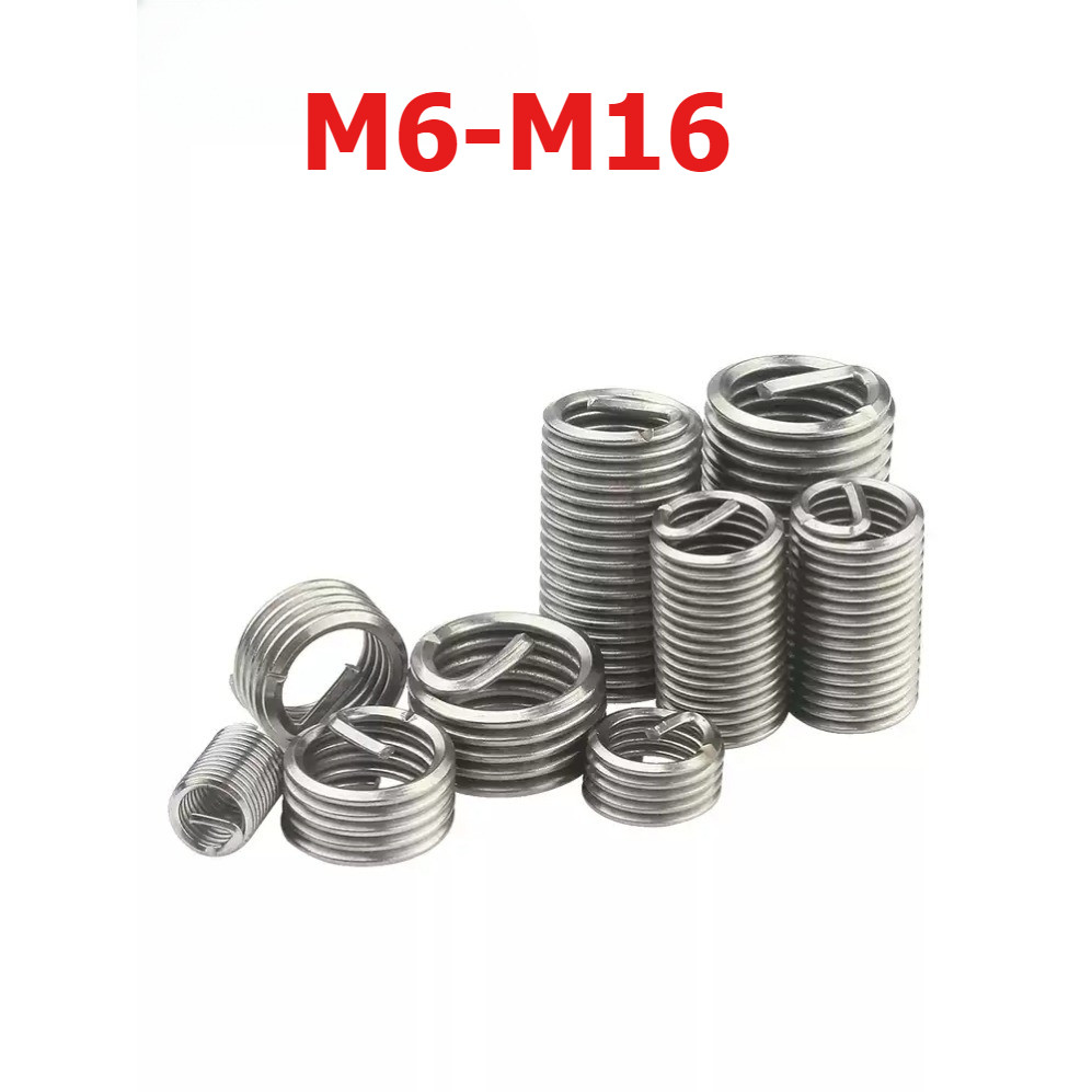 304不鏽鋼螺紋牙套細線螺紋保護套M6-M16 | 蝦皮購物