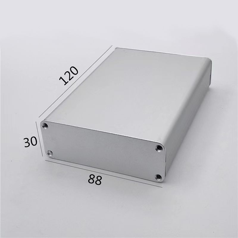 【可開發票】鋁殼 鋁盒 鋁合金 外殼 電路板 殼鋁 型材 DIY 分體工控 方形 開孔 120*88*30【臺灣出貨】 | 蝦皮購物