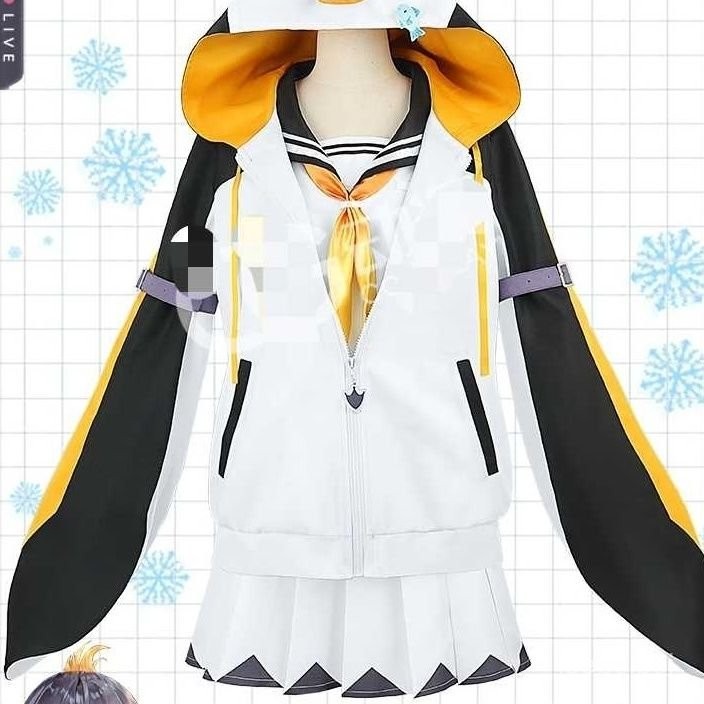 【書生漫】可加急出貨 虛擬vtuber彩虹社主播Petra Gurin佩特拉 古凜cos服女企鵝 | 蝦皮購物