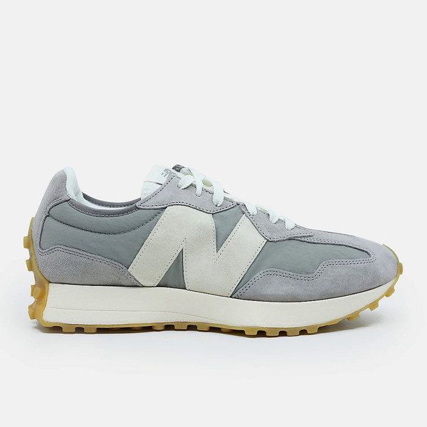 New Balance 男女 復古鞋 運動 休閒 327系列 焦糖底 麂皮 韓國注目款 雲霧灰 [MS327KA1] | 蝦皮購物