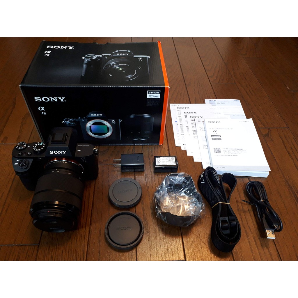 索尼全片幅微單相機α7II變焦鏡頭組（附鏡頭：SEL2870）黑色ILCE-7M2K [二手] | 蝦皮購物