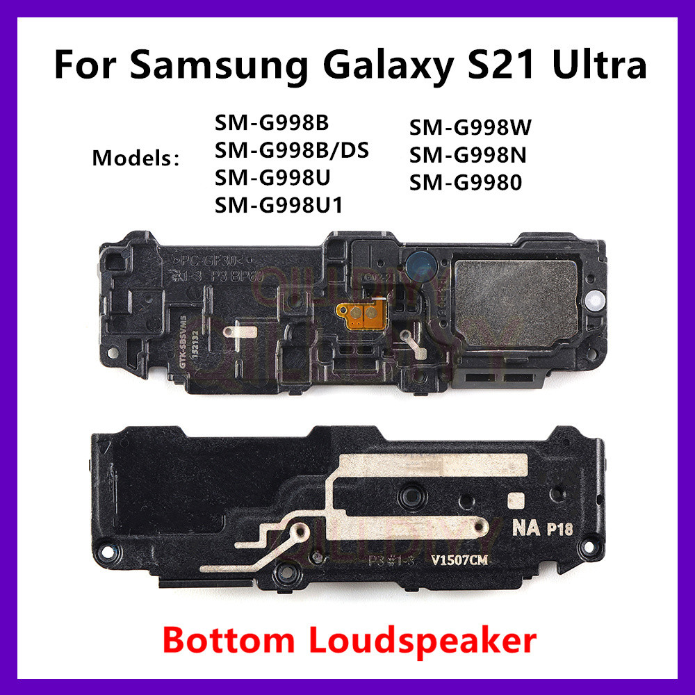 SAMSUNG 適用於三星 Galaxy S21 Ultra 5G SM-G998B G998U G998 底部揚聲器蜂 | 蝦皮購物