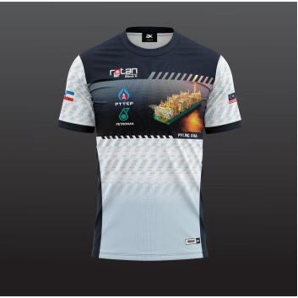 PCOGD Projekmall 2025 TA TA PPT 周轉關機油丹氣黑版/PTTEP T恤 | 蝦皮購物