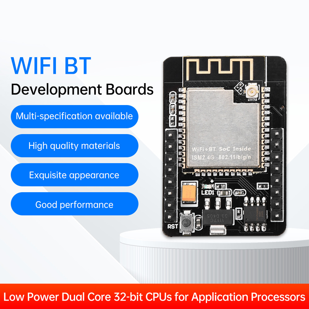 Esp32-cam WiFi BT開發板無需攝像頭焊接插針支持UART / SPI / I2C / PWM / ADC | 蝦皮購物